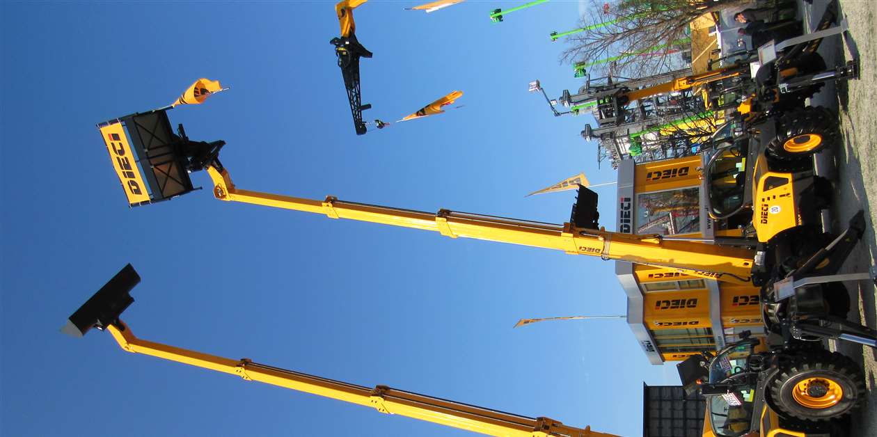 Dieci United States unveils telehandler at Bauma - KHL Group